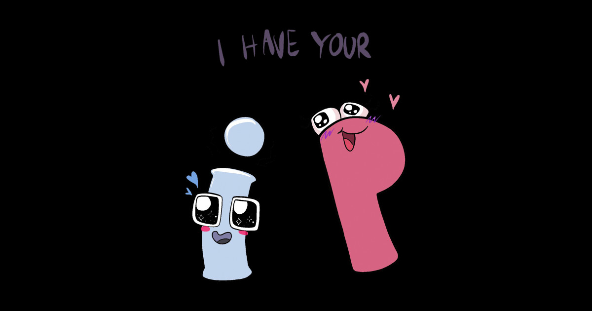 Alphabet Lore i Love P - Alphabet Lore - Sticker | TeePublic