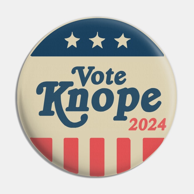 Vote Knope - Television - Pin | TeePublic