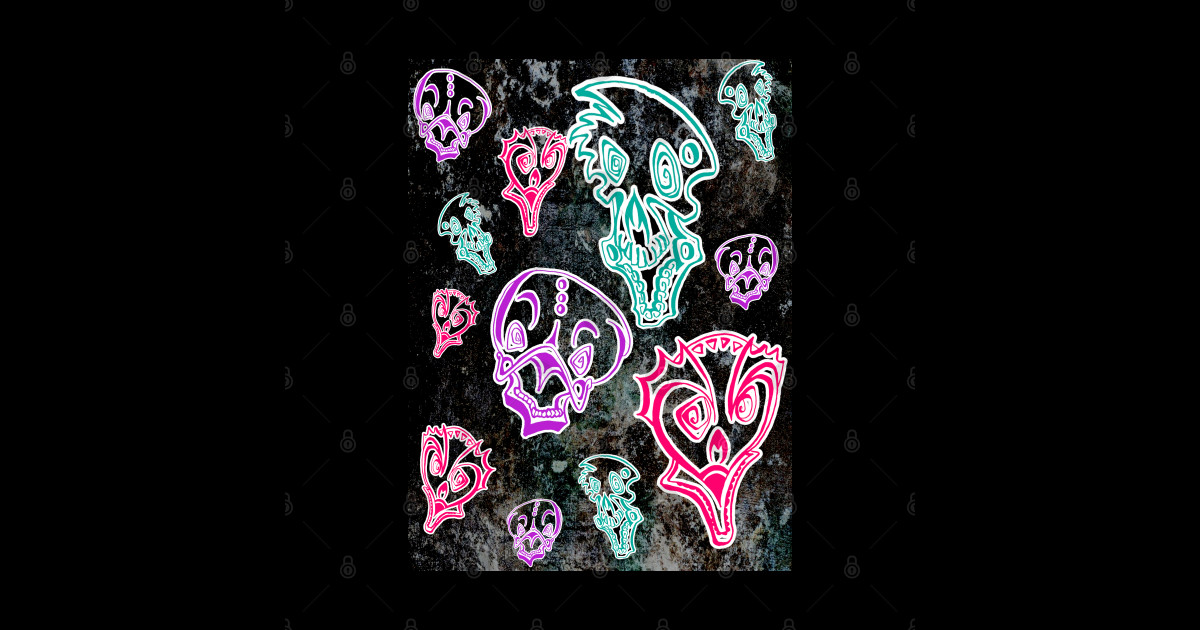 Boo! Faces design - Face - Sticker | TeePublic