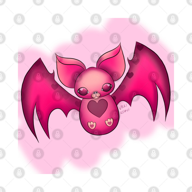 Valentino the Valentine's bat - Valentines Day - T-Shirt | TeePublic