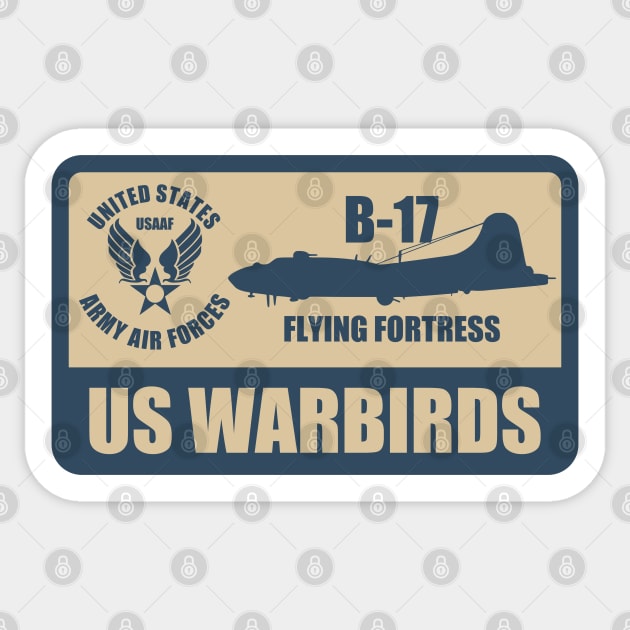 B-17 Flying Fortress - Ww2 B17 Flying Fortress - Sticker | TeePublic