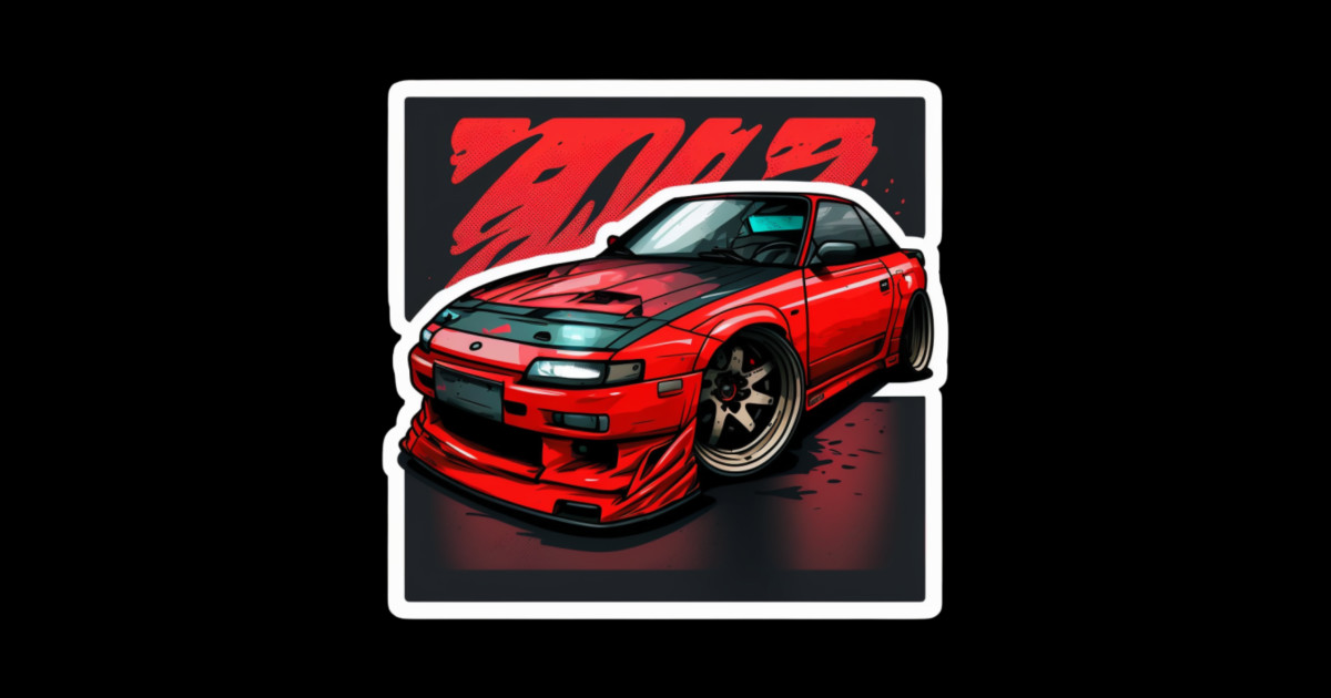 Nissan 240sx - Nissan - Sticker | TeePublic