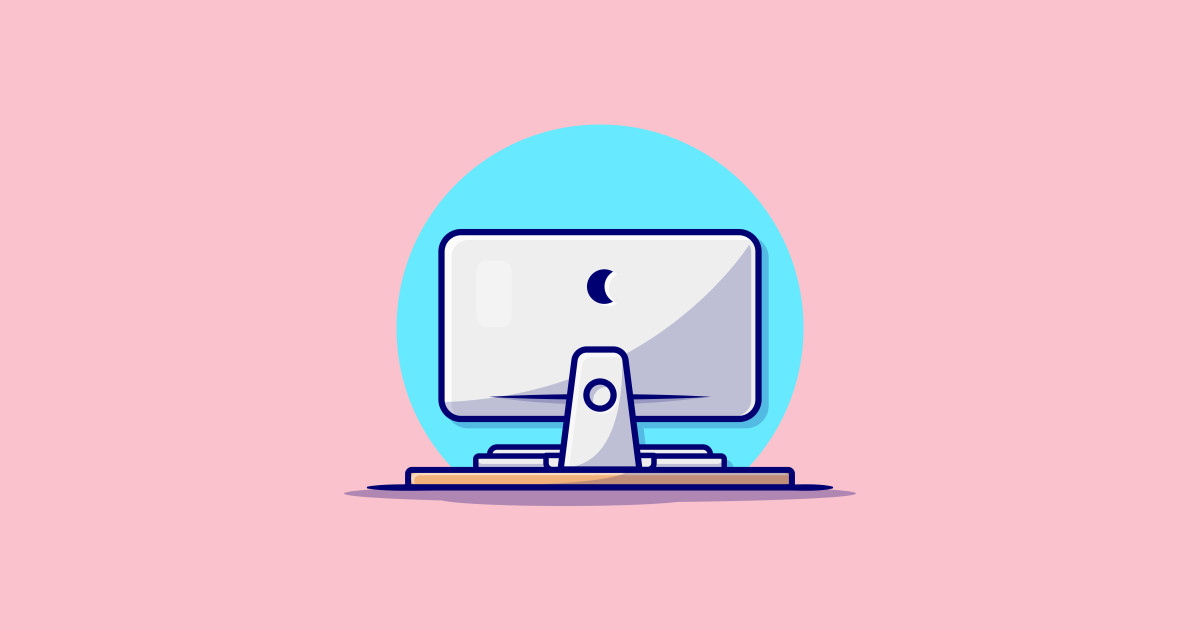 Computer Desktop Cartoon Vector Icon Illustration (3) - Desktop - T ...