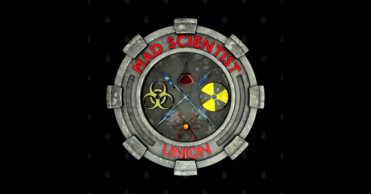 Mad Scientist Union - Mad Scientist - Sticker | TeePublic