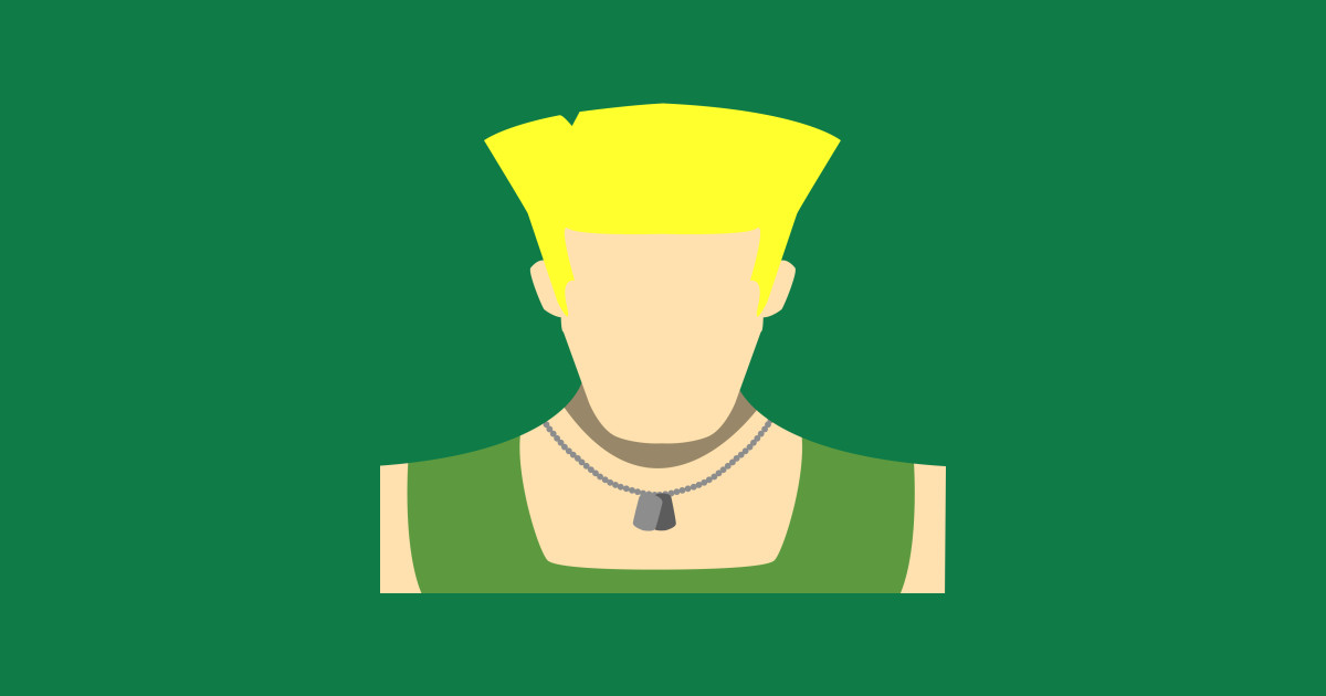 Guile Vector - Street Fighter - T-Shirt | TeePublic