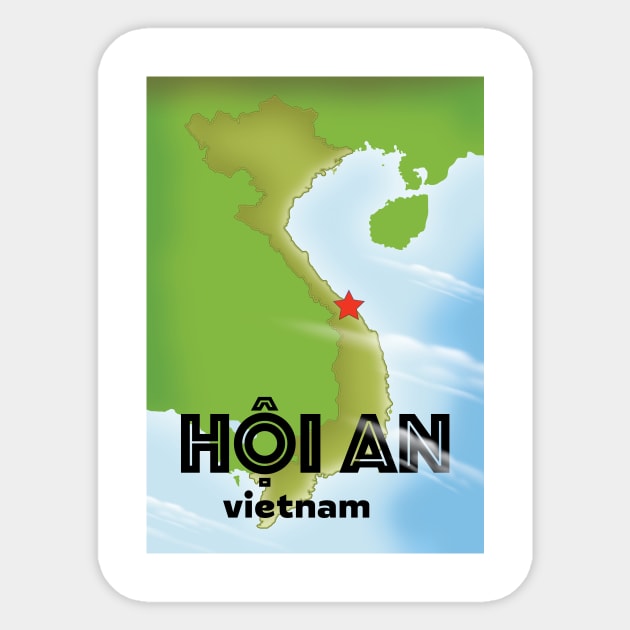 hoi an Vietnam - Hoi An Vietnam - Sticker | TeePublic