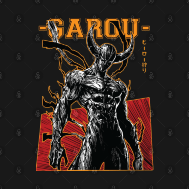 Garou - One-Punch Man - One Punch Man - T-Shirt | TeePublic