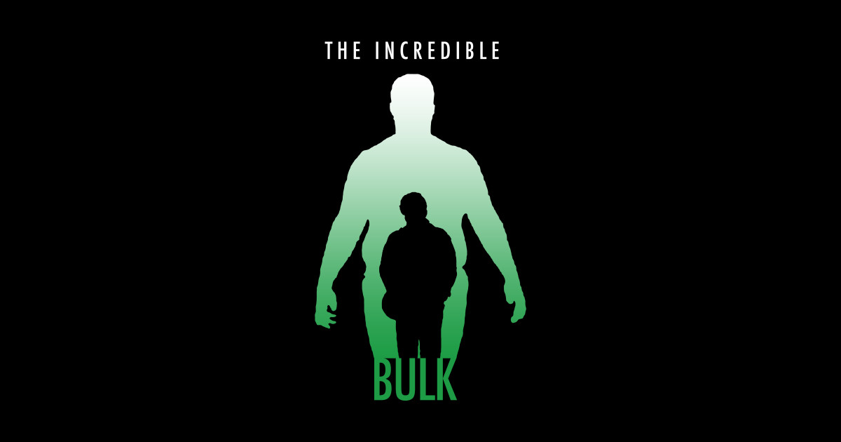 The Incredible Bulk - Incredible Hulk - Sticker | TeePublic