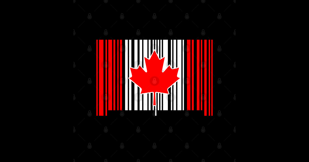 Made In Canada Barcode - Made In Canada - Sticker | TeePublic