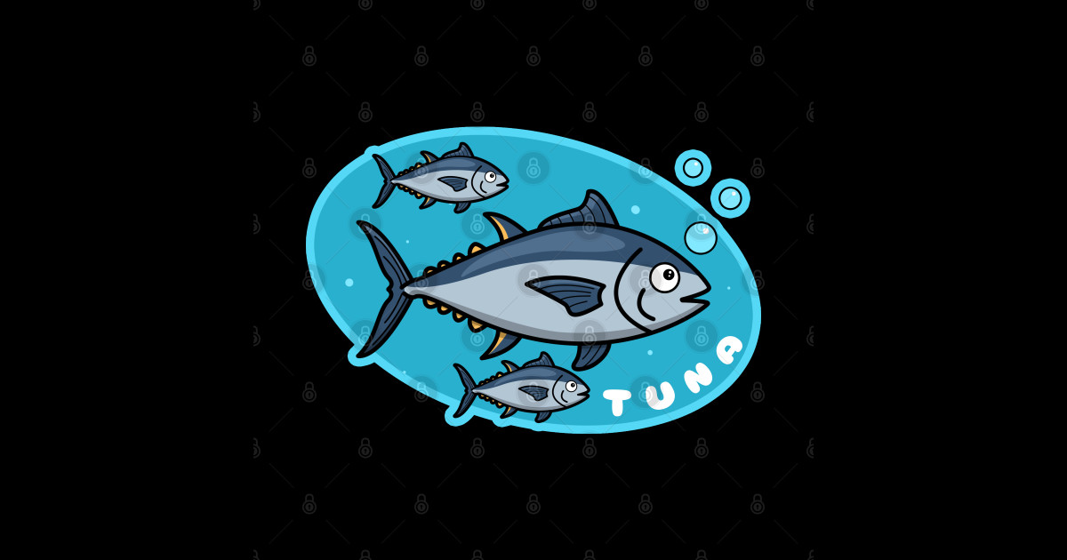 Tuna fish - Tuna - Sticker | TeePublic