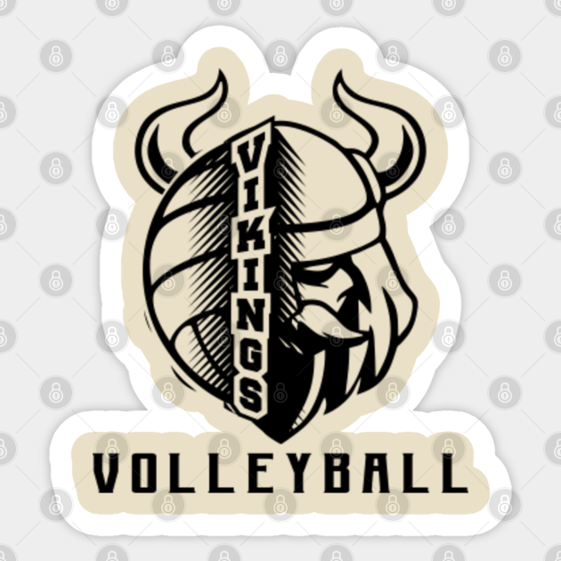 Vikings Volleyball Sport - Vikings Volleyball - Sticker | TeePublic