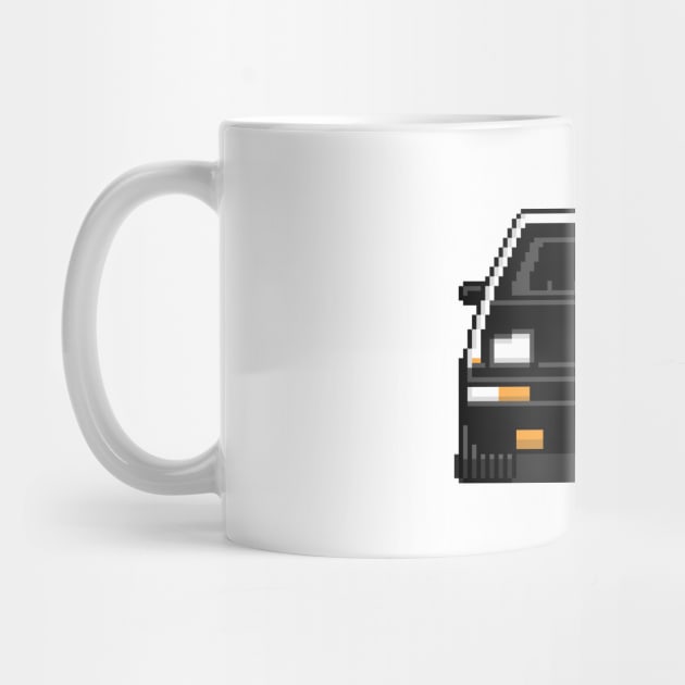 Initial D Toyota Sprinter Trueno AE86 Pixel Art 1 - Initial D - Mug ...