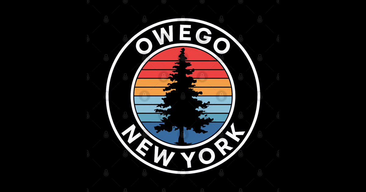 Owego New York - Owego New York - Sticker | TeePublic