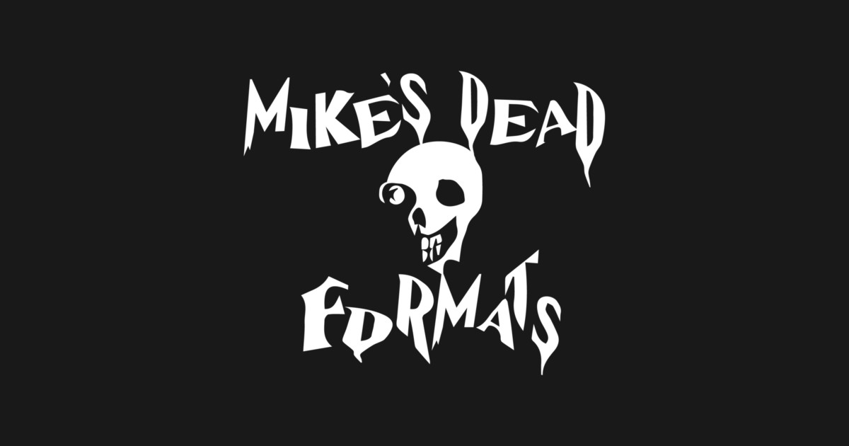 Mike's Dead Formats Skull Logo - Mikesdeadformats - Tank Top | TeePublic