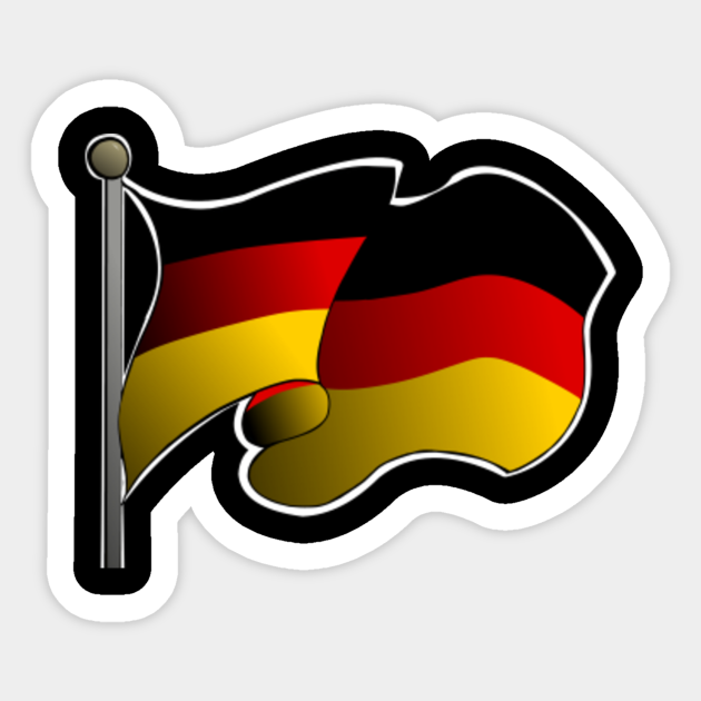 Flag - Germany - German Flag - Sticker | TeePublic