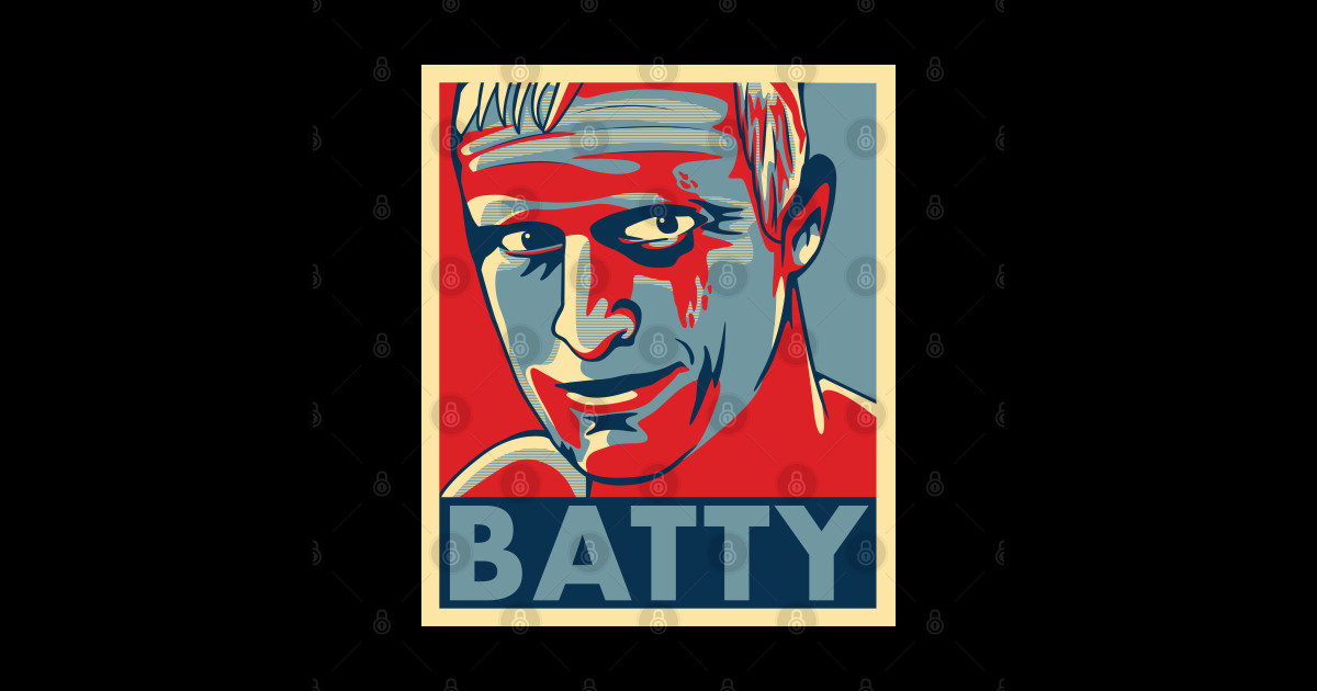 Roy Batty "Hope" Poster - Bladerunner - Posters and Art Prints | TeePublic