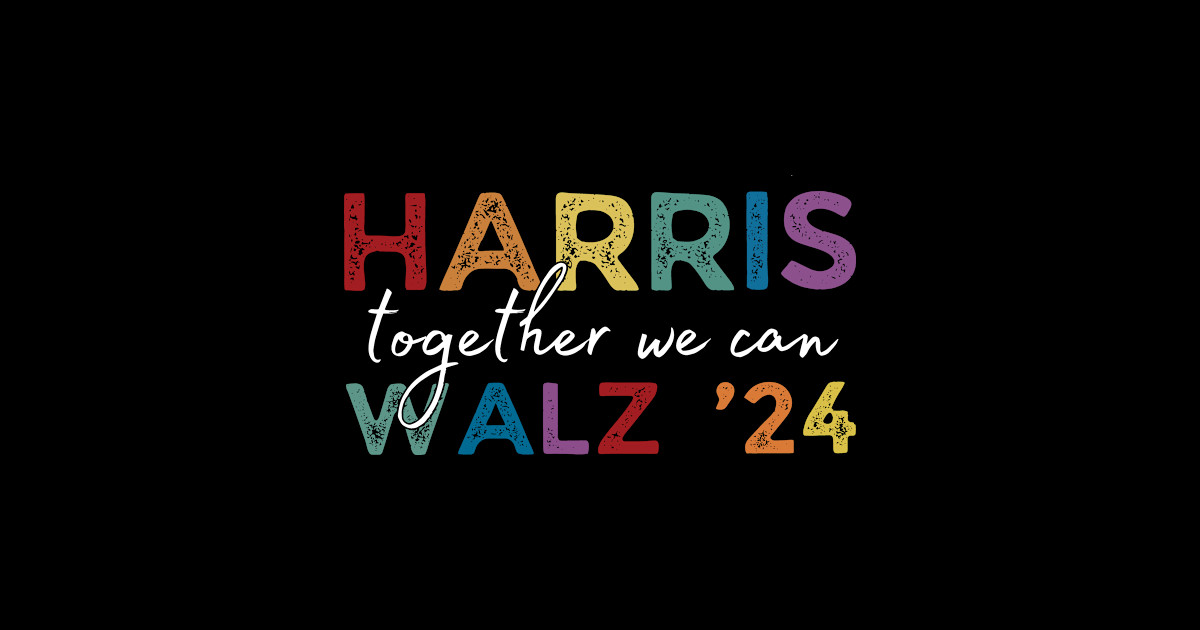 Harris Walz 2024, Kamala Shirt, Together We Can - Kamala Harris ...