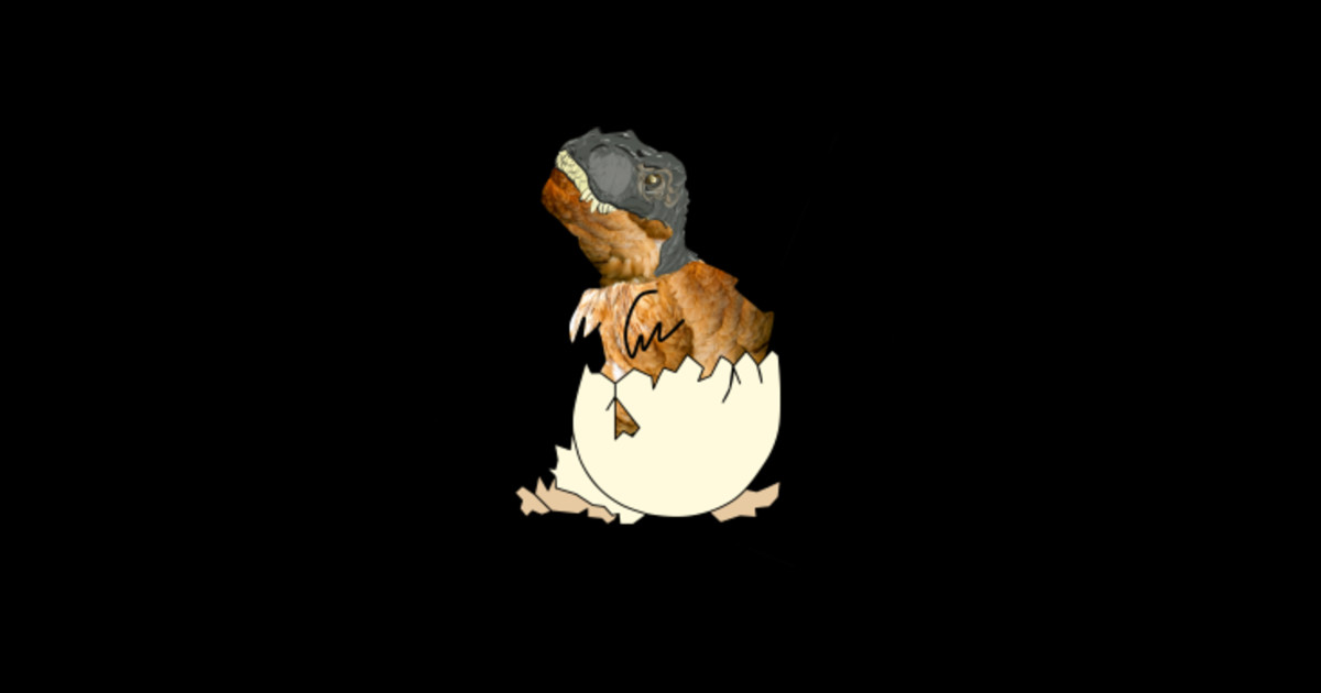 Chickenosaurus Rex Chick - Dinosaur - Sticker | TeePublic