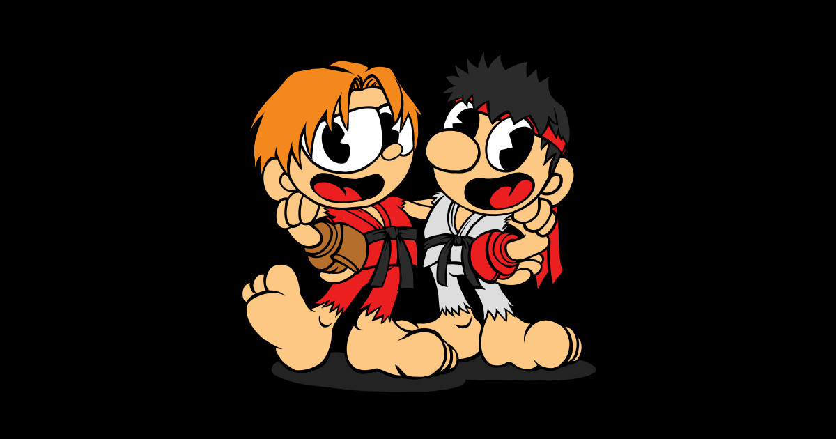 fighter head - Fighting Game - Sticker | TeePublic