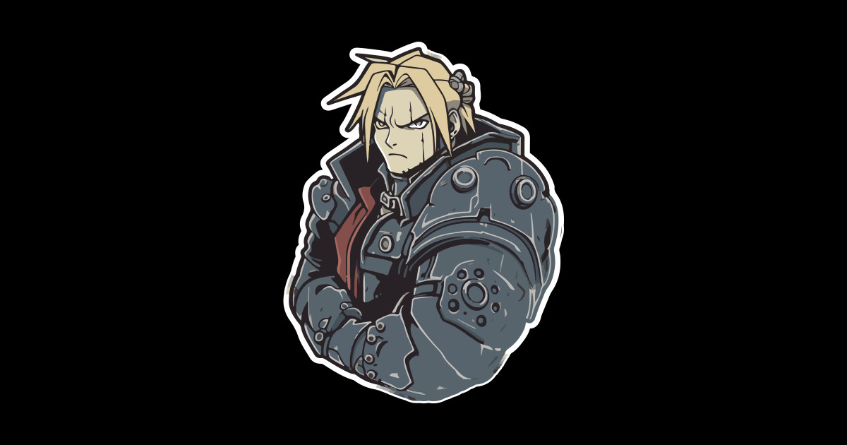 Fullmetal Alchemist - Fullmetal Alchemist Fusion - Sticker | TeePublic