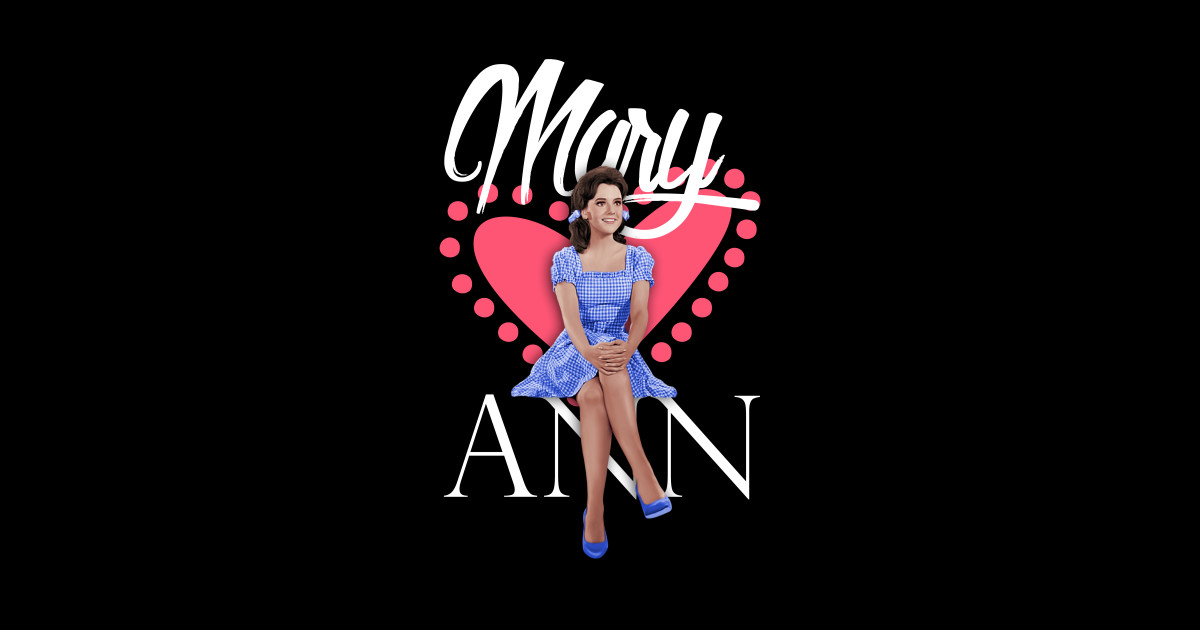 Mary Ann - Gilligans Island - Sticker | TeePublic