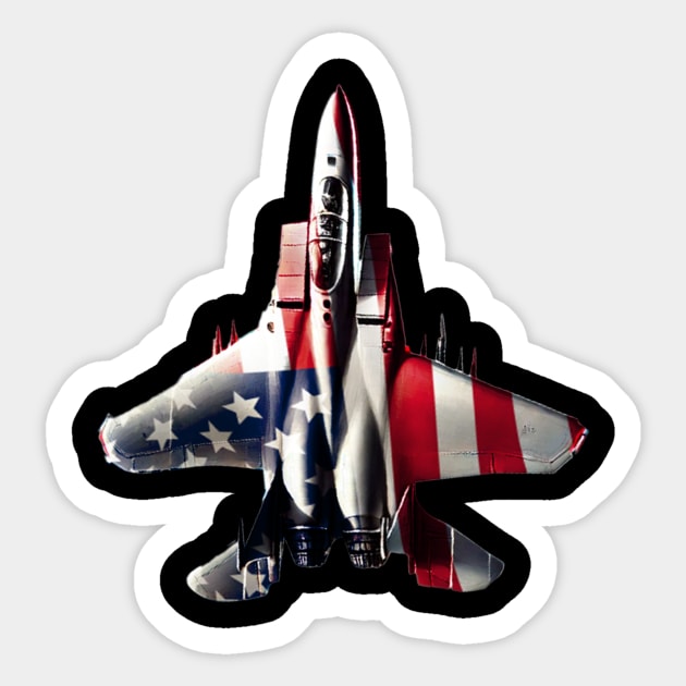F-15 Eagle Fighter Jet - F 15 Eagle Fighter Jet - Sticker | TeePublic