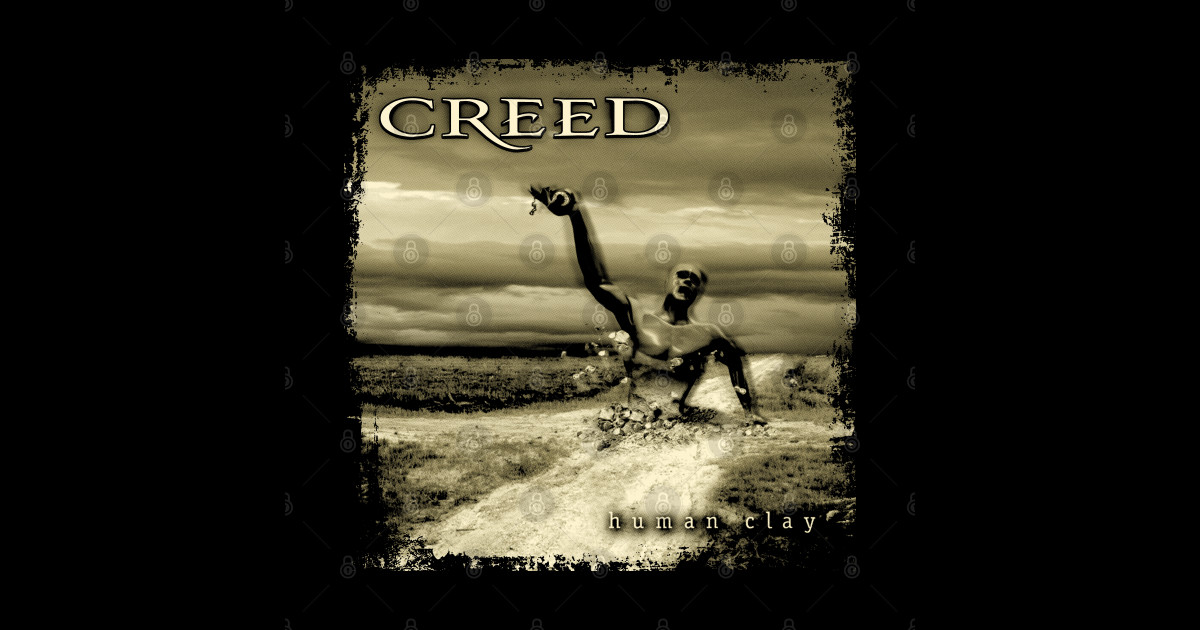 Creed Vintage Human Clay - Creed - Sticker | TeePublic