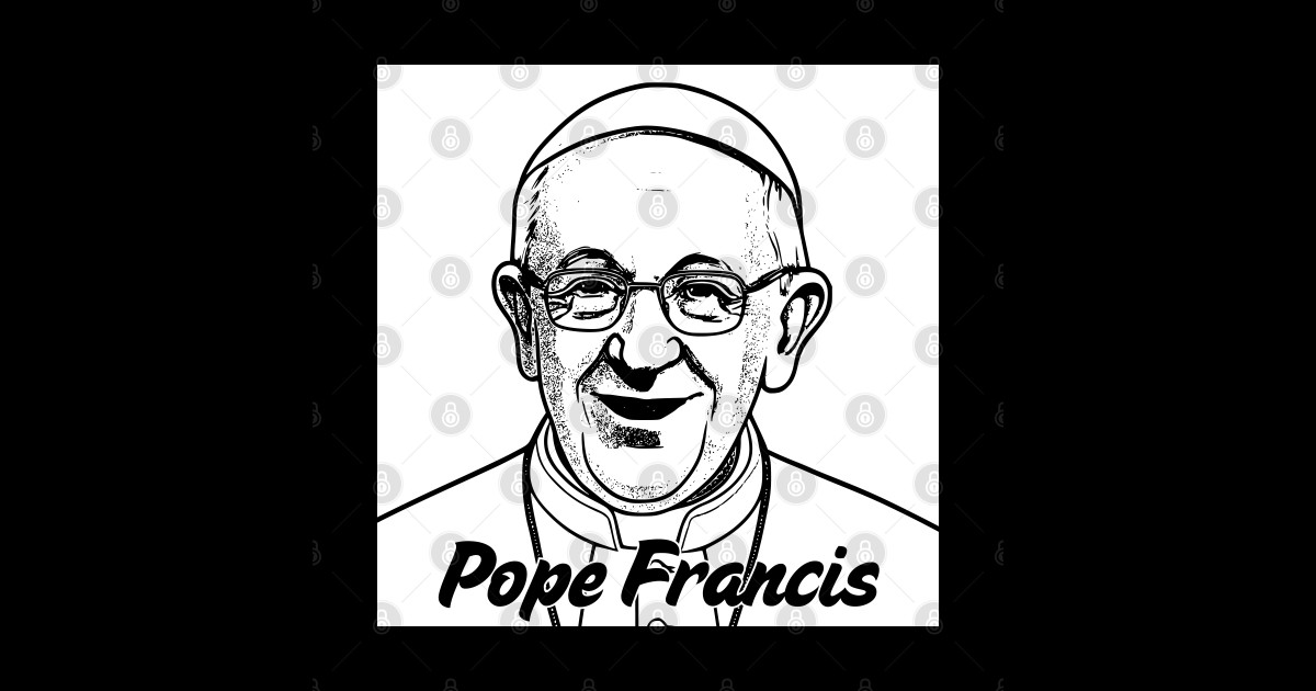 Pope Francis - Pope Francis - Sticker | TeePublic