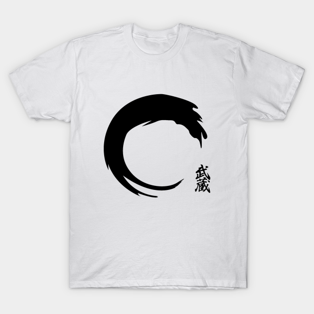 MUSASHI KANJI (Zen Edition) V.2 - Miyamoto Musashi - T-Shirt | TeePublic