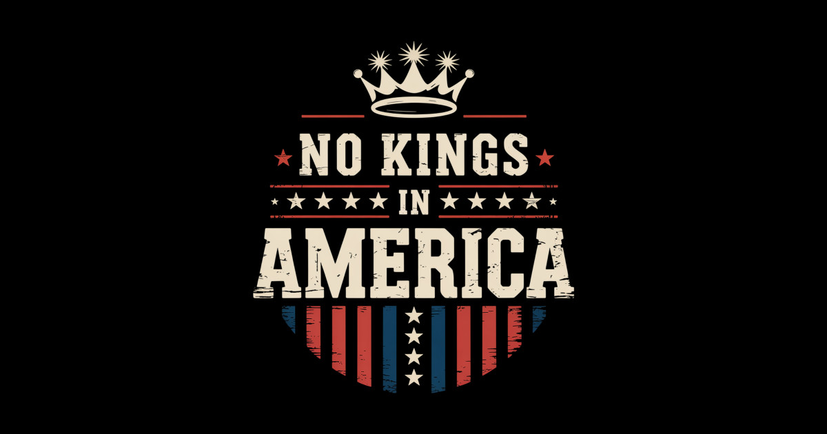 No Kings In America Since 1776 Usa Flag - America Since 1776 - Sticker ...