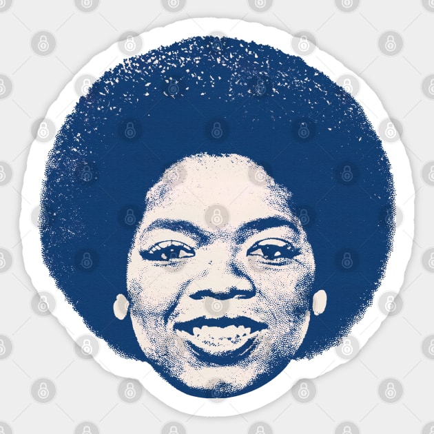 Oprah Winfrey -- 90s Aesthetic - Oprah - Sticker | TeePublic