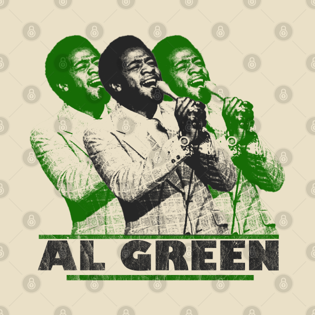 Al Green || Vintage Retro Style || Fan Art Design| - Al Green - Pin ...