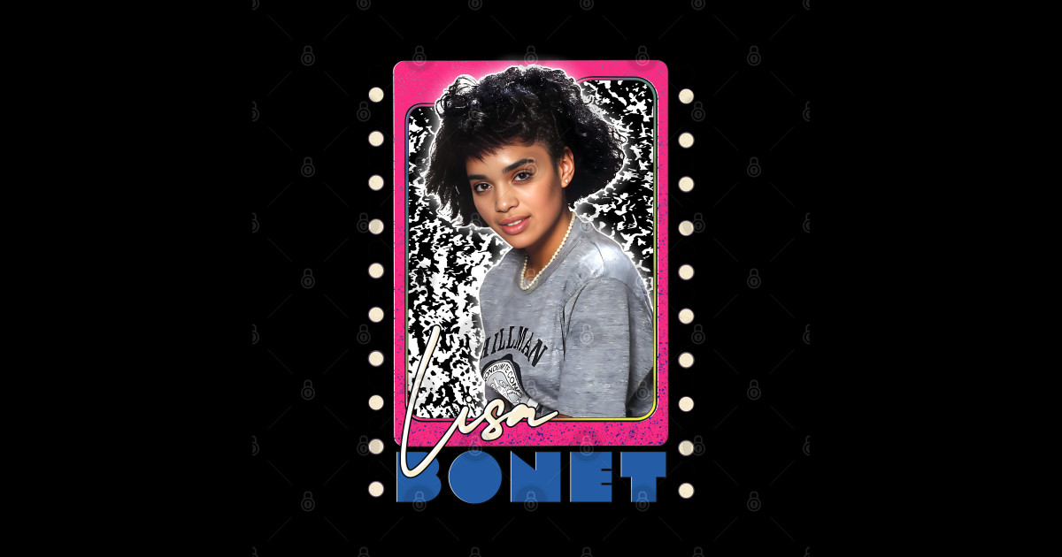 Lisa Bonet - 90s Style Retro Design - Lisa Bonet - Sticker | TeePublic