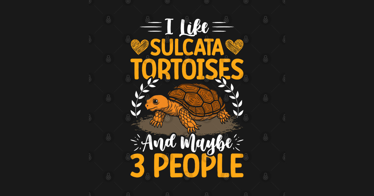 Turtle Pet Reptile Species I Like Sulcata Tortoises and Maybe 3 People ...