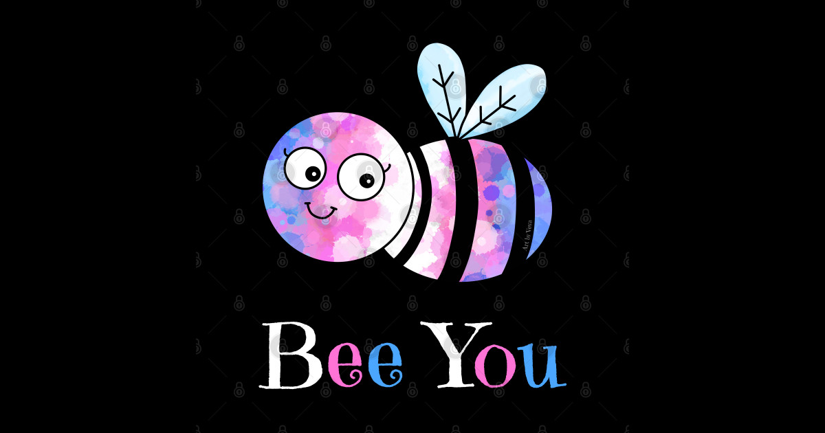 Bee You Trans - Transgender - Sticker | TeePublic