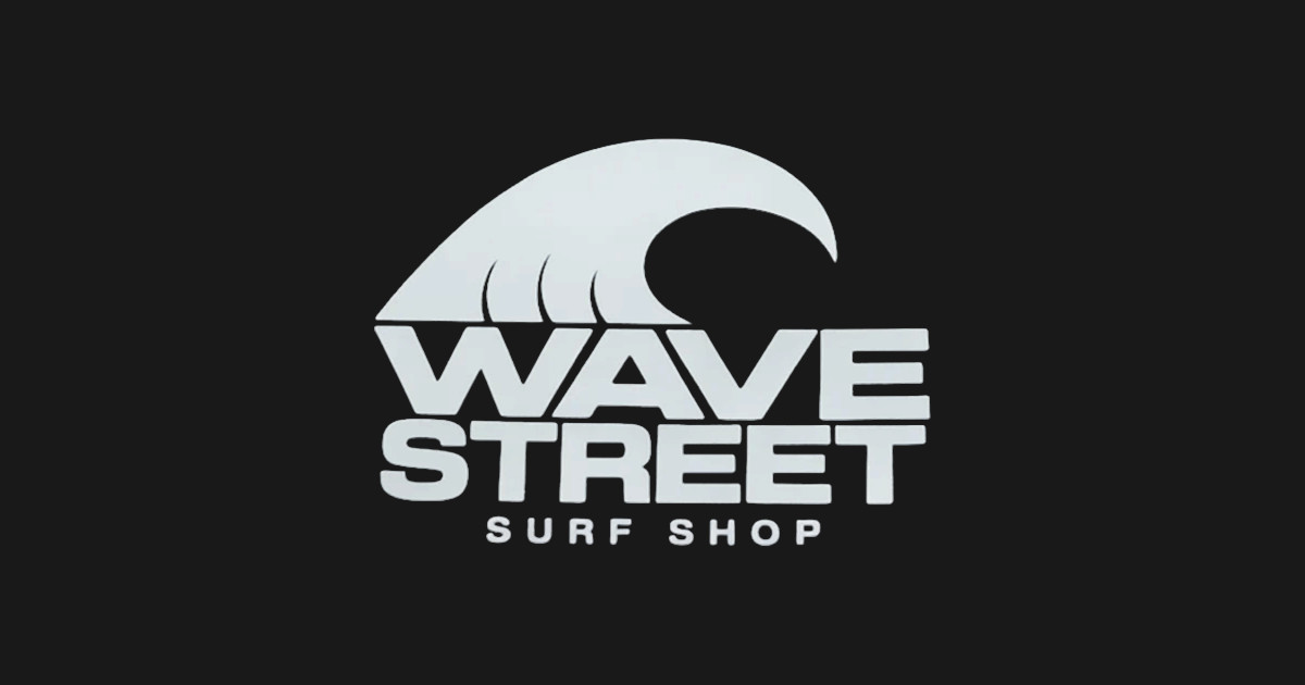 Wave Street Waves on the Beach Surf Shop Graphic Men Women Girls Kids ...