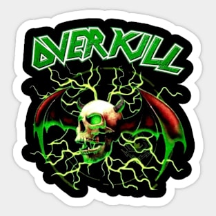 overkill logo skull