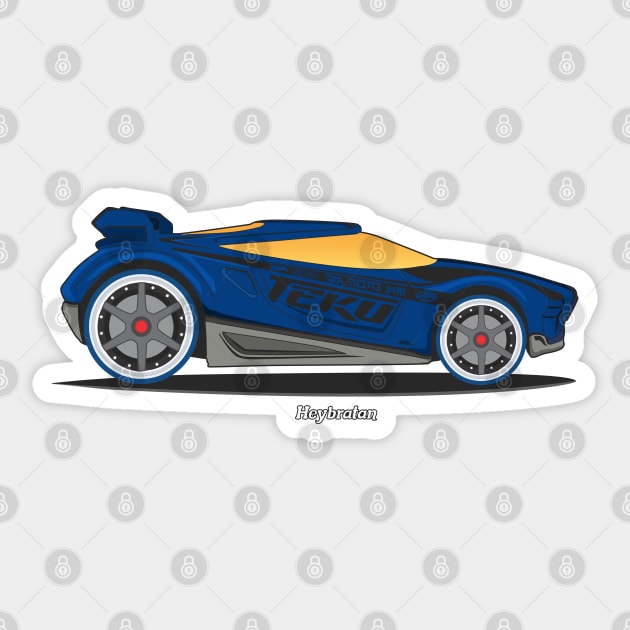 HW Acceleracers Chicane - Automotive Art - Sticker | TeePublic