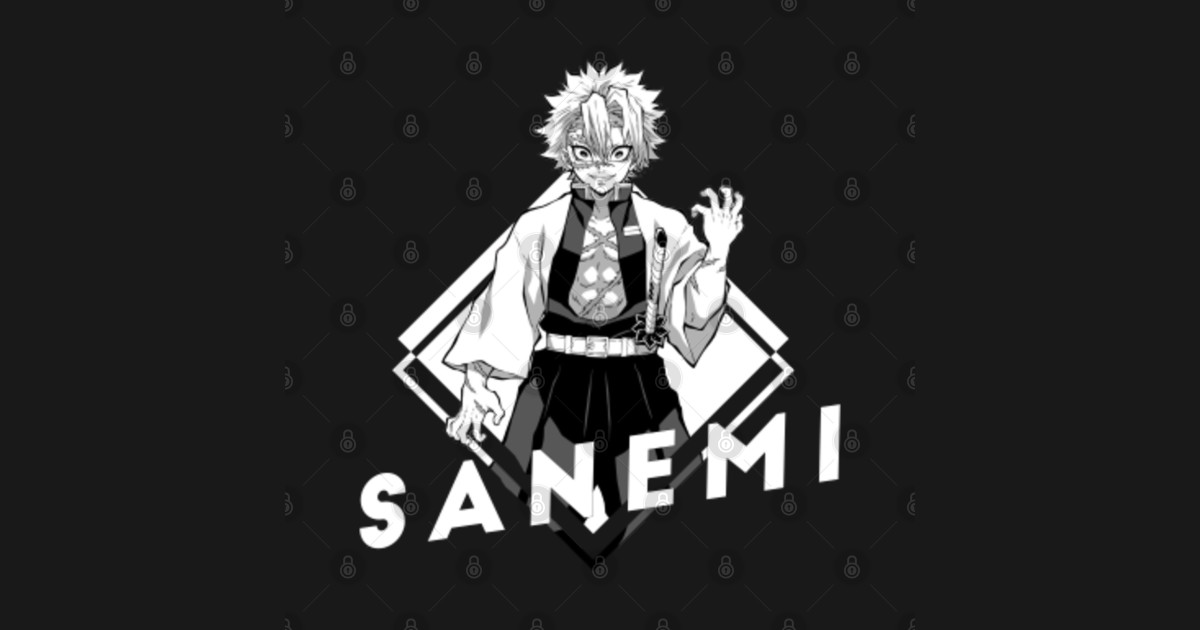 Sanemi Demon Slayer - Sanemi Demon Slayer - T-Shirt | TeePublic