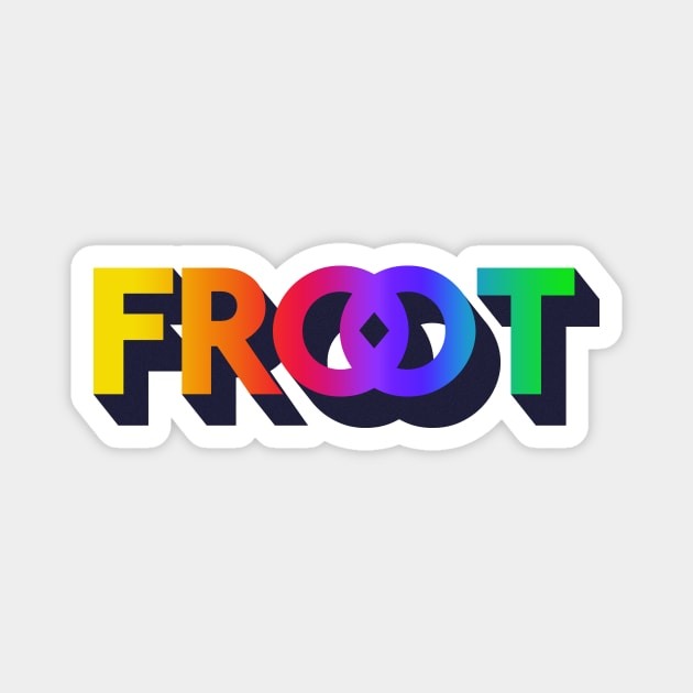 FROOT [Logo] - Froot - Magnet | TeePublic