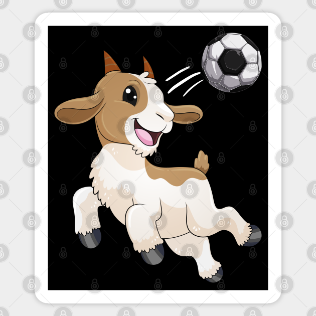 Goat Soccer European Football Goat Hitting Soccer Ball - Goat Soccer ...