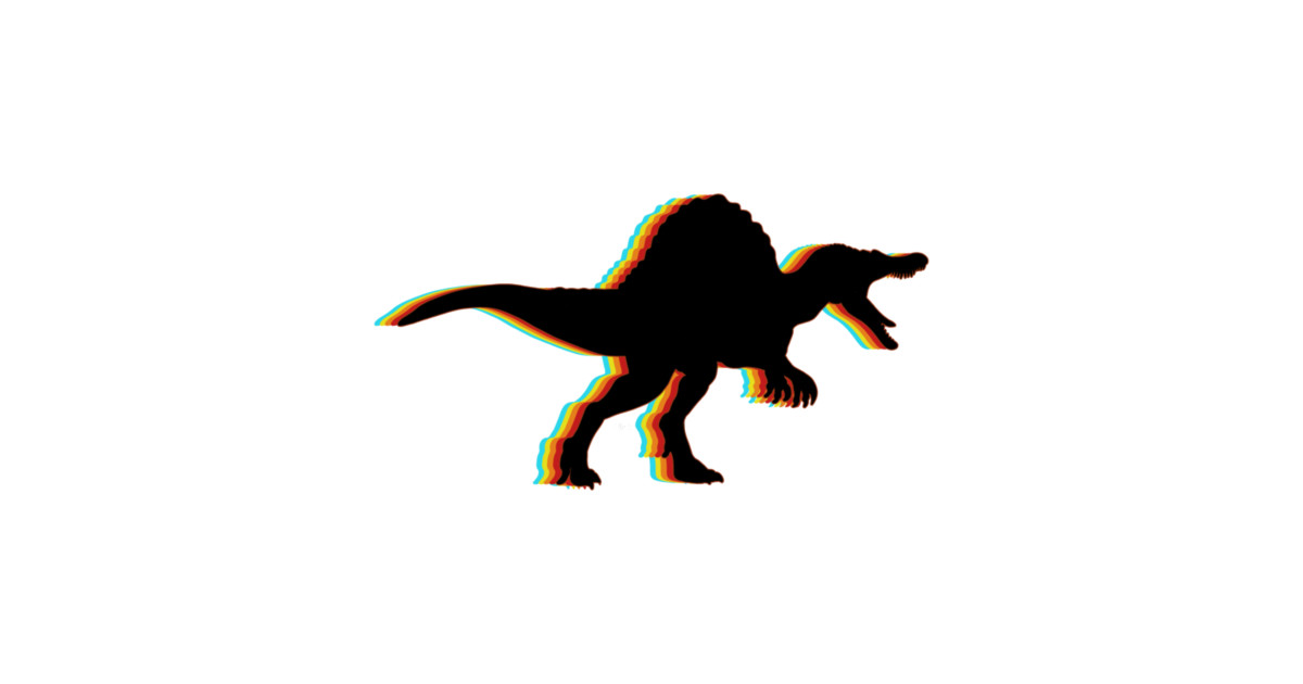 spinosaurus retro colors jurassic dinos - Spinosaurus Retro Colors ...