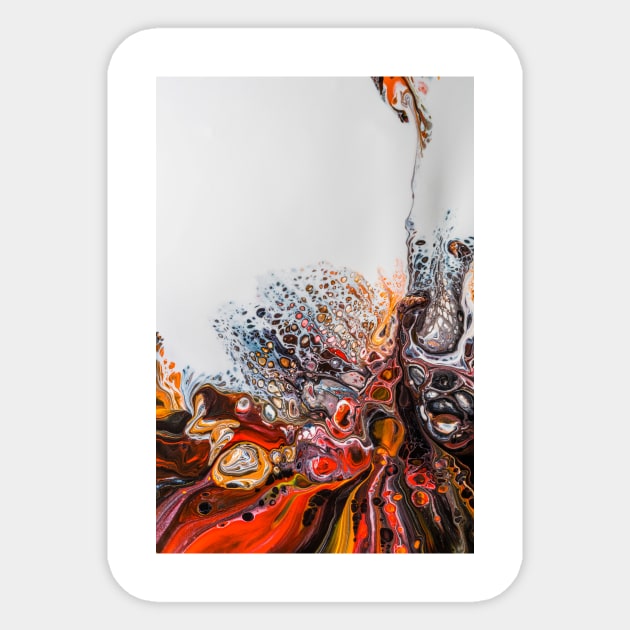 Splash of color - Splash - Sticker | TeePublic