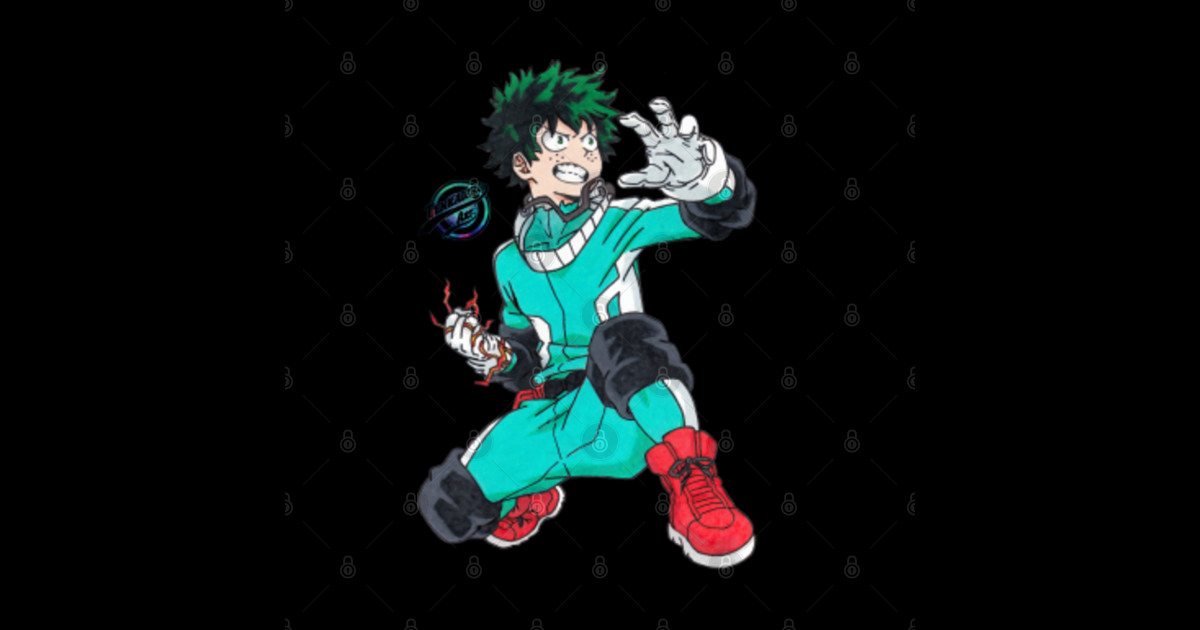 Deku Punch - My Hero Academia - Sticker | TeePublic