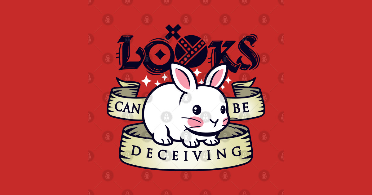 Cute Kawaii Retro Vintage Killer Rabbit Monty Python Cult Movie Saying ...