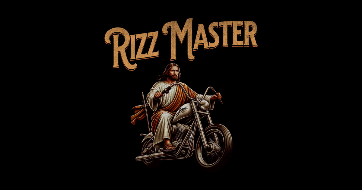 Rizz Master Jesus Christ is Rizzin' Funny Easter 2024 Tee He is Rizzin ...