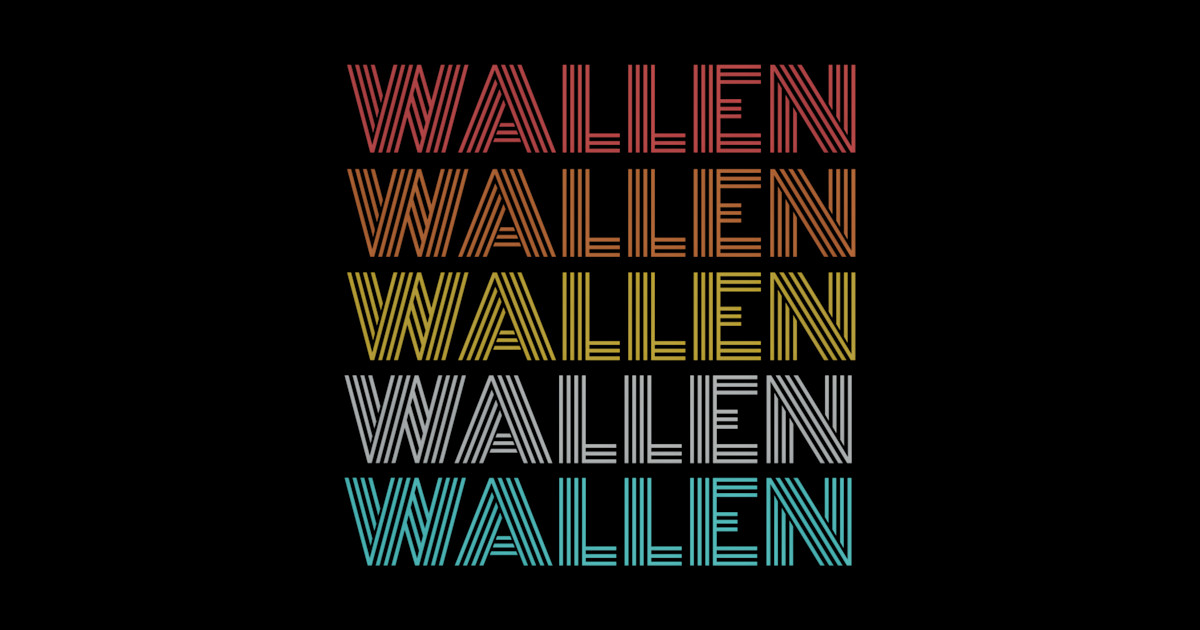 Wallen - Wallen Music - Sticker | TeePublic