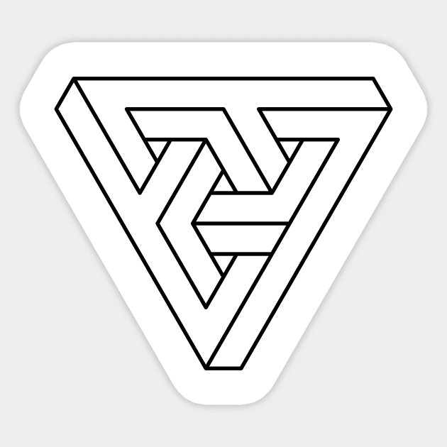 impossible triangle drawing easy