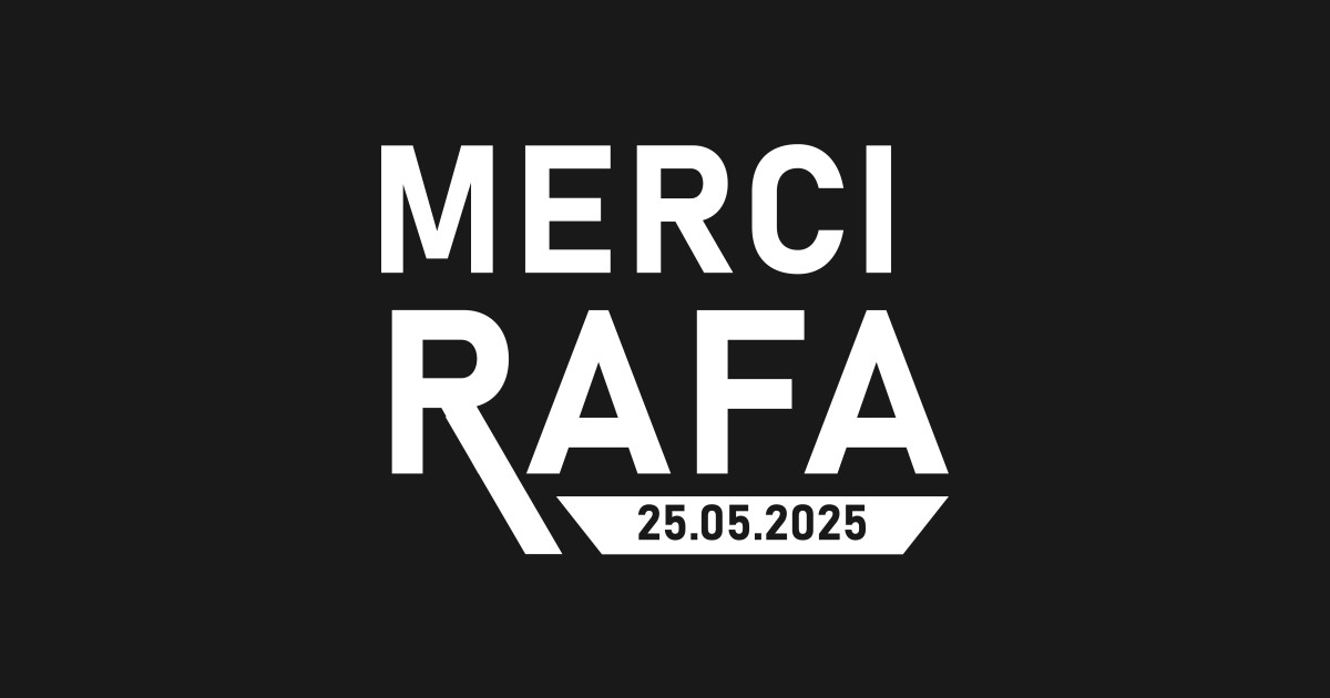 2025 Rafael Legend Nadal Merci Rafa - Merci Rafa - T-Shirt | TeePublic