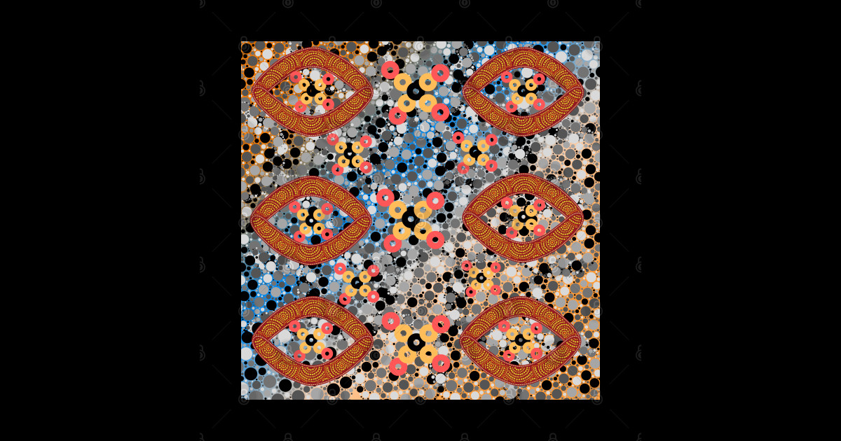 Awesome Aboriginal Dot Art - Awesome Aboriginal Dot Art - Posters and ...